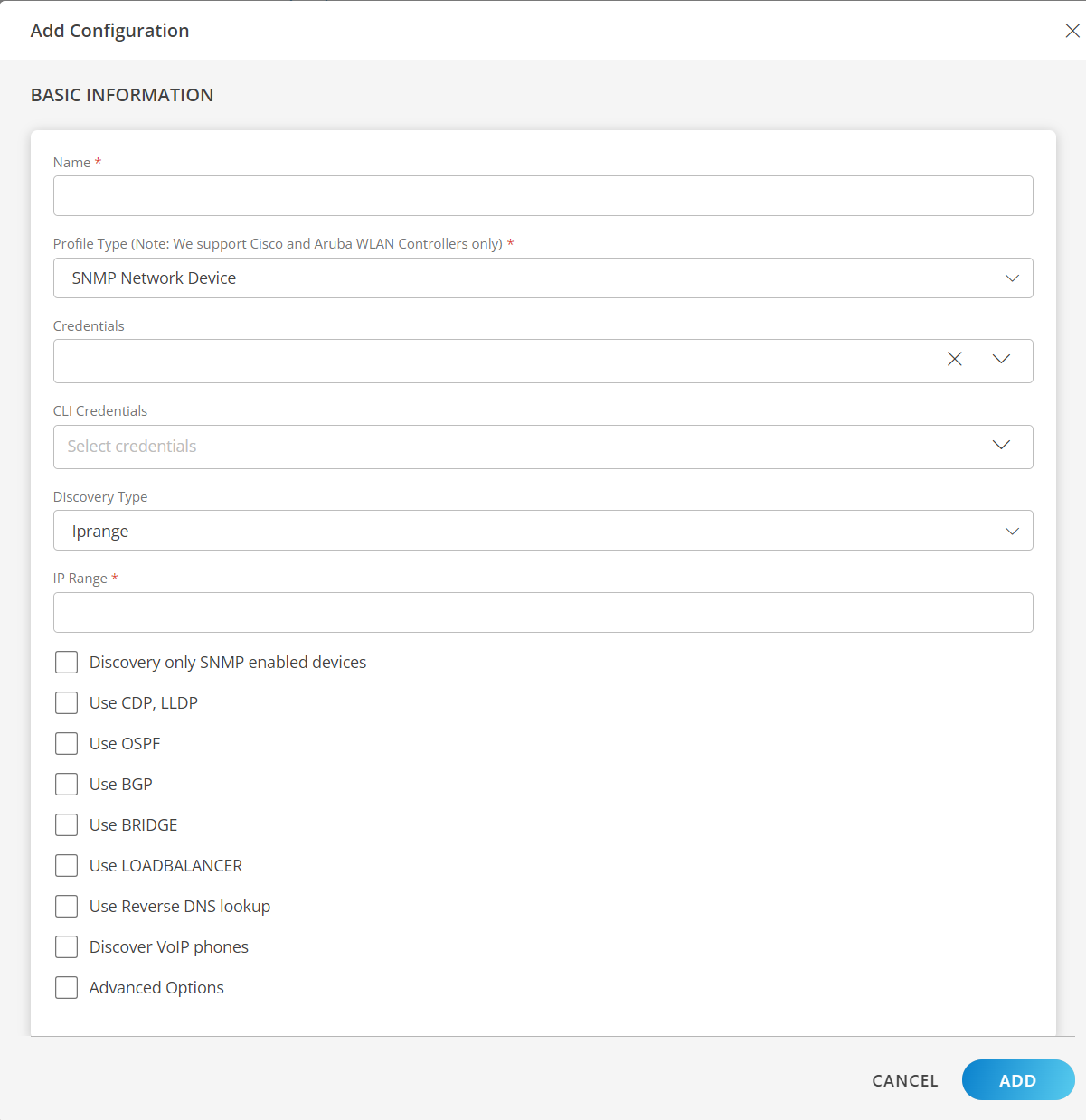 SNMP | OpsRamp Documentation